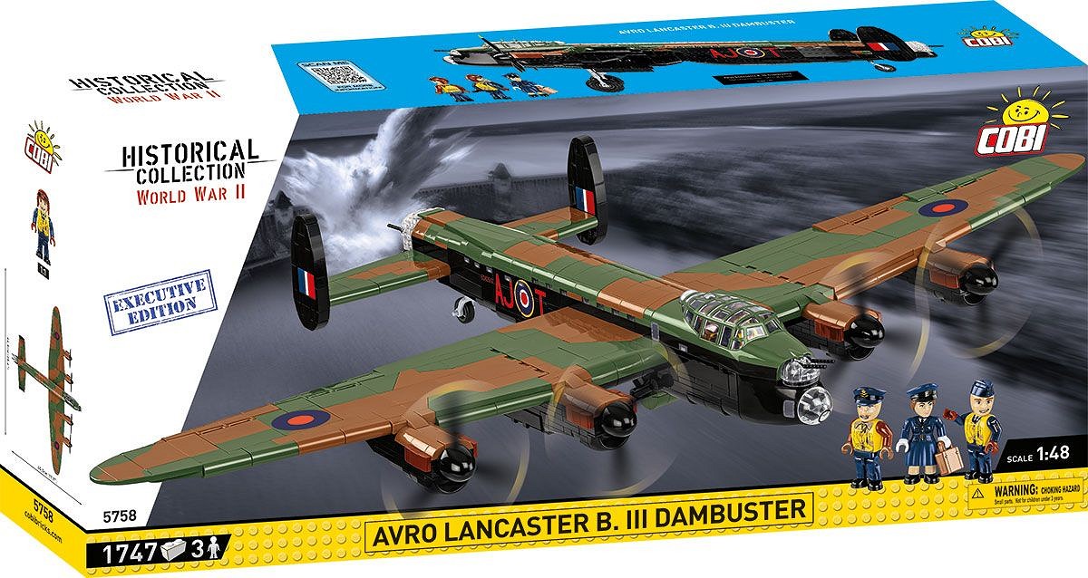 Avro Lancaster B. III Dambuster - Executive Edition (COBI-5758 ... Avro Lancaster B. III Dambuster - Executive Edition (COBI-5758 ...
